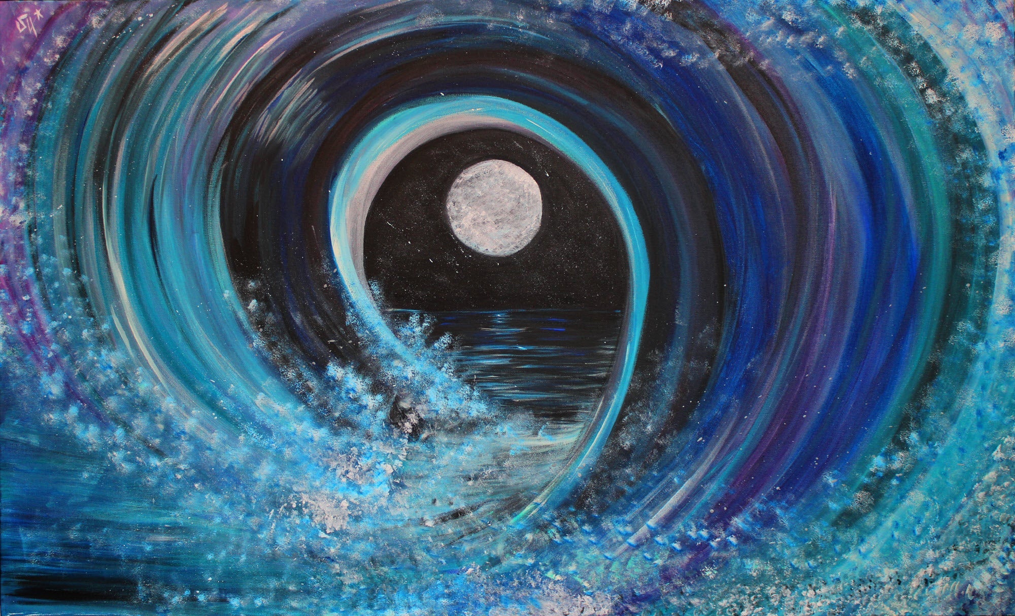 Moon Wave – U Art Expressions